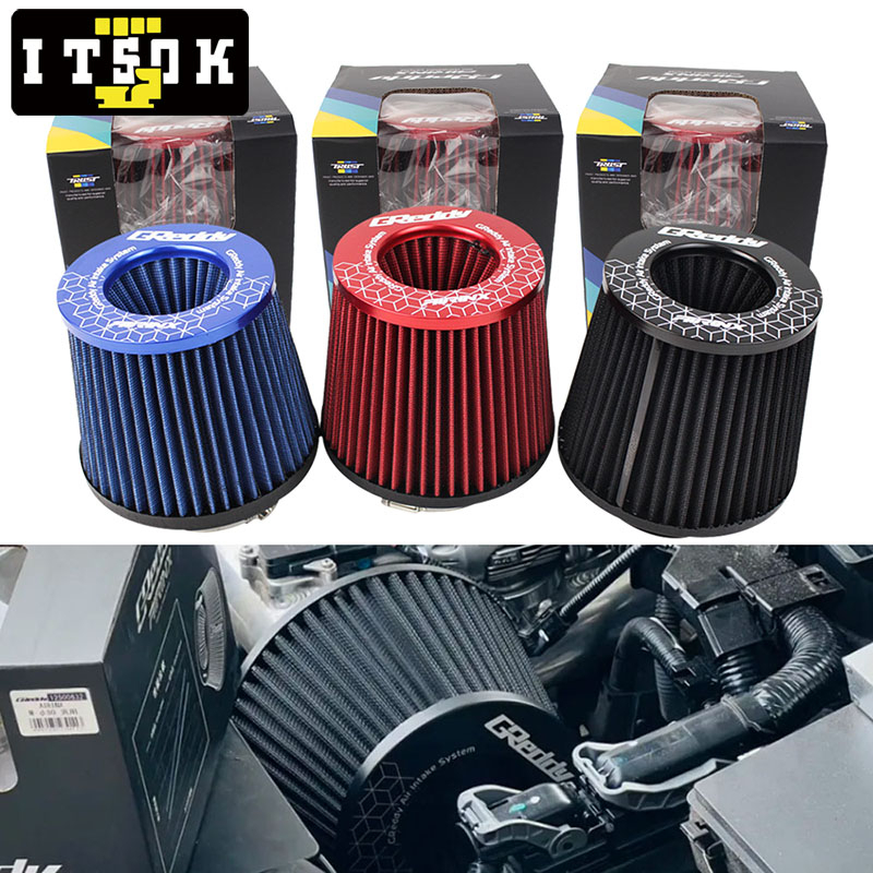 【ITSOK】Greddy Air Filter 76mm Universal Car Air Filter | Shopee Philippines