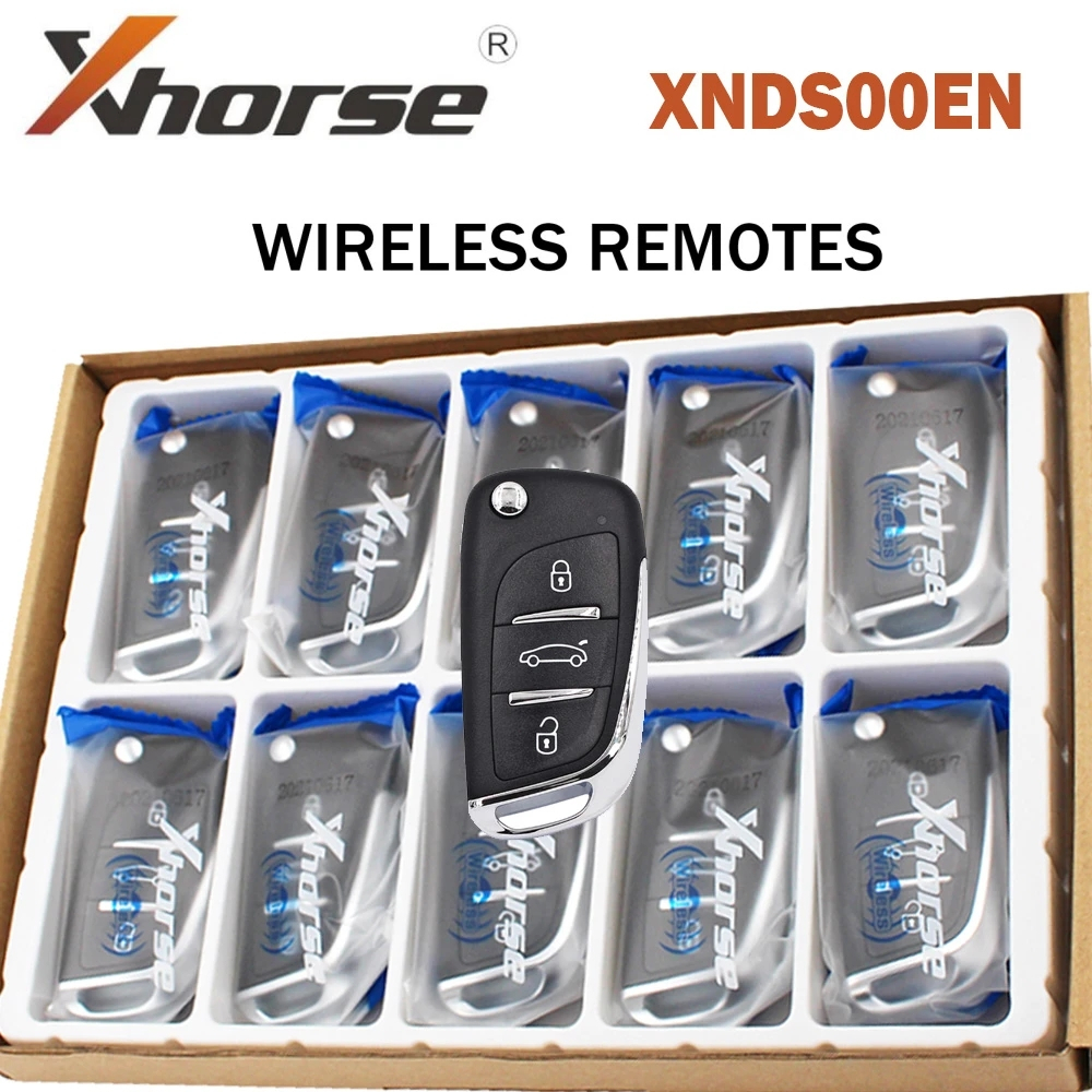 Xhorse XNDS00EN DS Type VVDI Wireless Universal Remote Key 3 Buttons XN ...