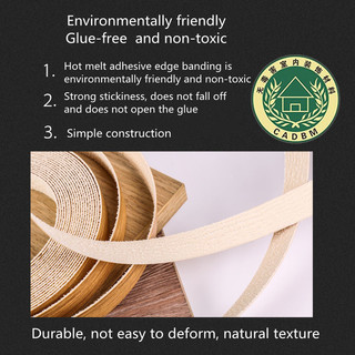 1 meter Paint-free edge banding board hard PVC edge banding strip comes ...