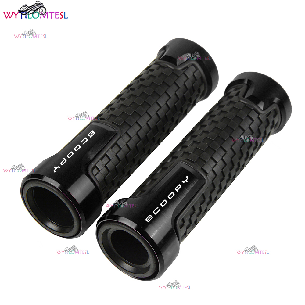 FOR HONDA SCOOPY FI Scoopy Carb Motorcycle Hand Grips CNC Aluminum ...