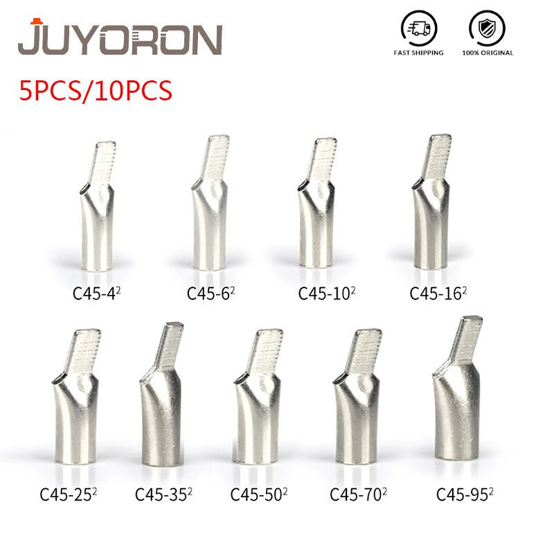 5/10PCS C45-16/6/10/25/35/50/70/95 16mm2 Circuit Breaker Plug Copper ...