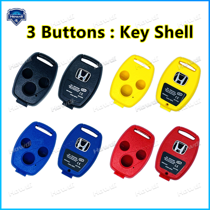 HONDA 2 3 Buttons Remote Car Key Cover For JAZZ CITY CRV CIVIC ACCORD ...