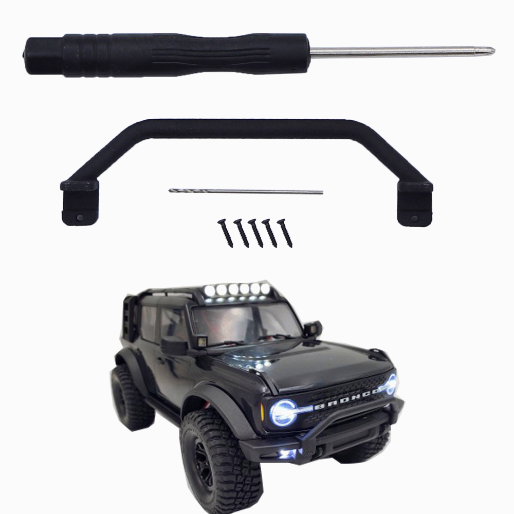 Modified Front Bumper For TRX4M 1/18 Bronco RC Crawler Car Upgrade ...