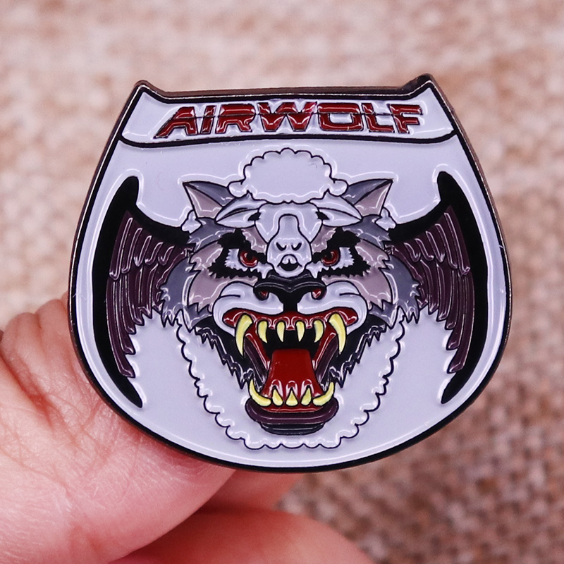 Airwolf Logo Brooch 1980's TV Series Inspiration Badge | Shopee Philippines
