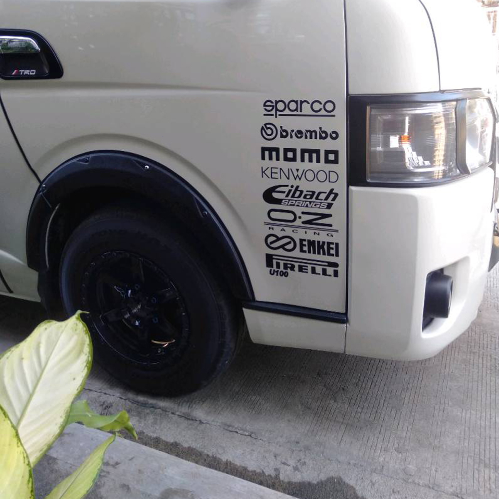 Hot JDM racing SPONSOR Car Stickers Vinyl Car Styling Decal Art Design ...