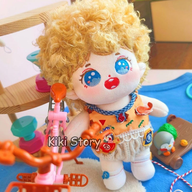 New 20cm Plush Idol Dolls Kpop Jimin Jungkook V Jin Jhope RM Yellow ...