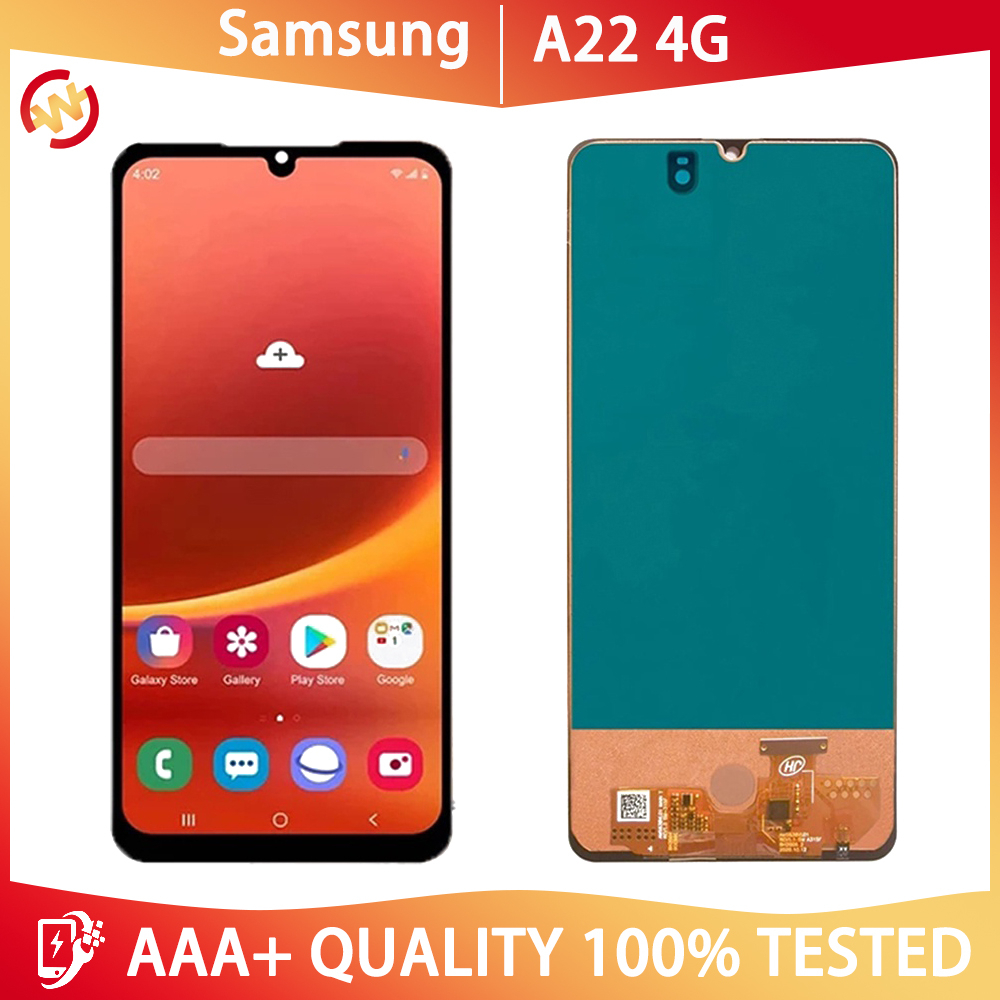 For Samsung Galaxy A22 4G LCD A225 LCD Display Screen touch Replacement ...