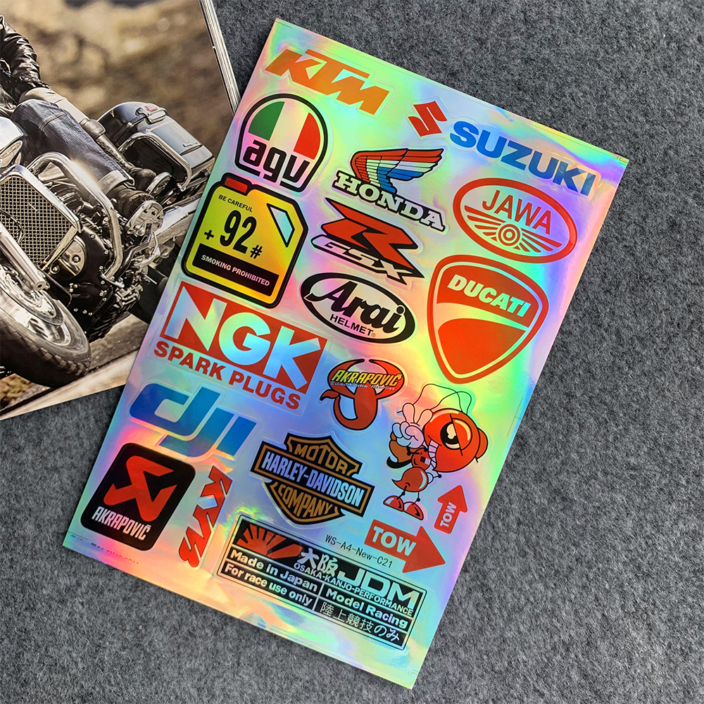 Laser Radium Limited SAFE ENEOS TRD Waterproof Sunscreen Car Sticker ...