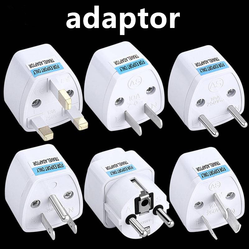 British Standard European Adapter American To Australian German ...