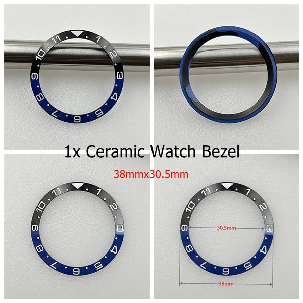 38MM GMT Ceramic Luminous Bezel Mechanical Diving Watch Bezel | Shopee ...