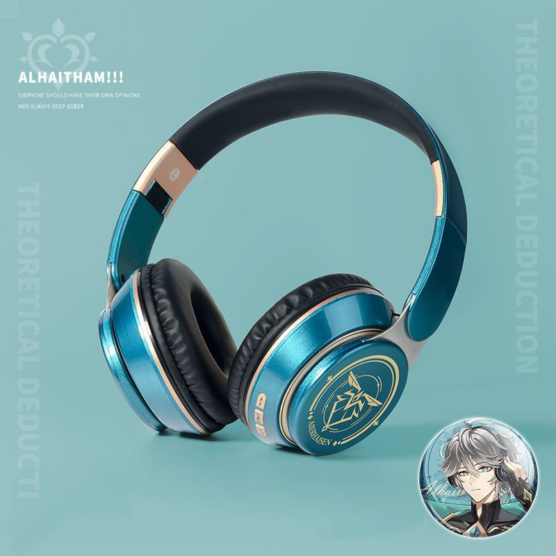Genshin Alhaitham Headphones Game Cosplay Genshin Impact Wireless ...
