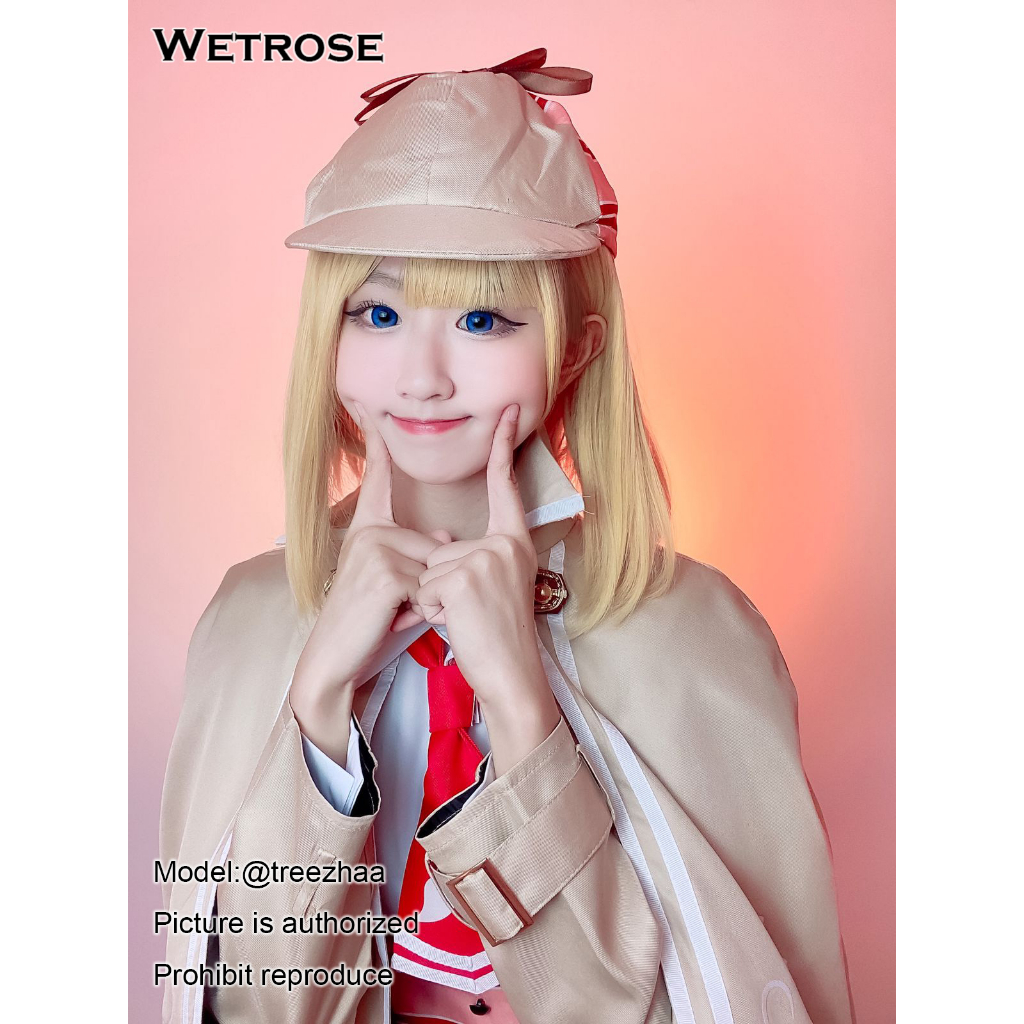 【Wetrose】 Amelia Watson Vtuber Holoilve Virtual Idol Vtuber Costume Costume Set | Shopee Philippines