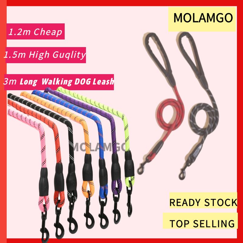 MOLAMGO Dog Leash Strong With Padded Handle And Highly Reflective ...