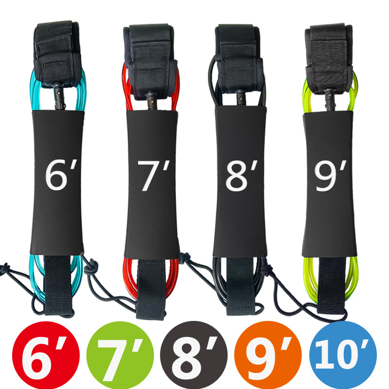 [Dong] Surfboard Leash, Surf Leg Rope Straight Board Leash, Surf ...