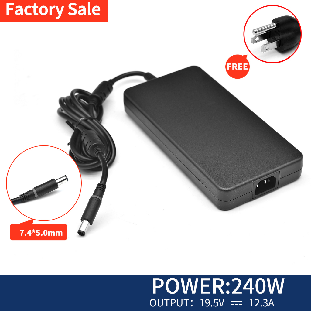 240W 180W Dell AC Adapter Laptop Charger for Dell Alienware 13 15 17 R1 R2 R3 R4 R5 M15 M17 M11X ...