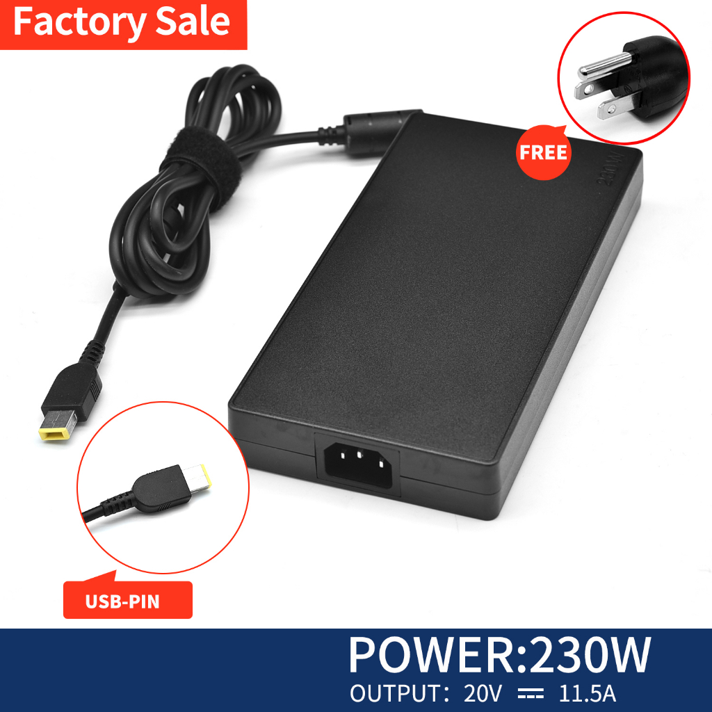 20V 11.5A 230W Laptop Ac adapter charger For Lenovo legion 5 Legion ...