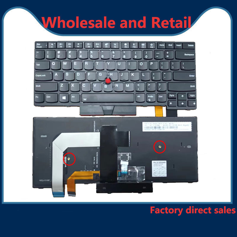 Lenovo ThinkPad A480 A485 T480 T470 A475 US laptop keyboard black No ...