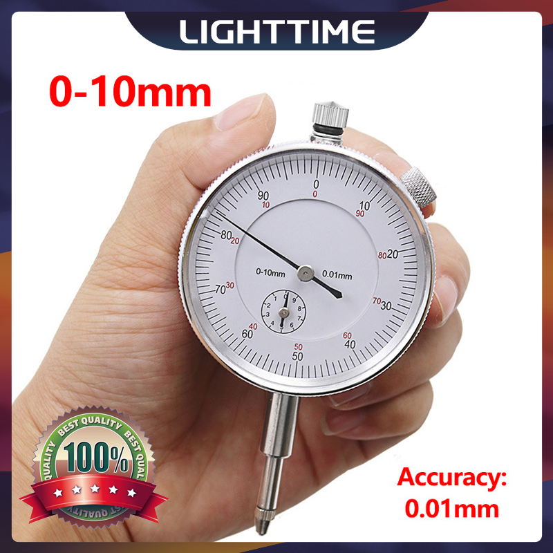 Mini Dial Indicator Gauge 0-10mm 0.01mm High Precision Dial Test ...