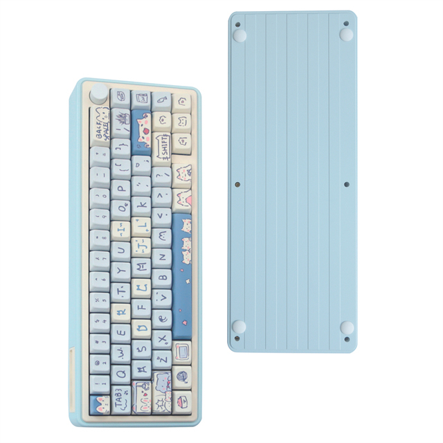 LMK67 Wireless Mechanical Keyboard Kit 65% Aluminum RGB Light Hot ...