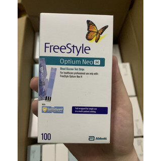 Abbott FreeStyle Optium Blood Glucose Test Strips 50 / 100 Sheets ...
