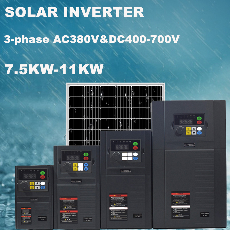 Three Phase 380V Solar Inverter Motor Speed Controller 50hz 60hz Heavy ...