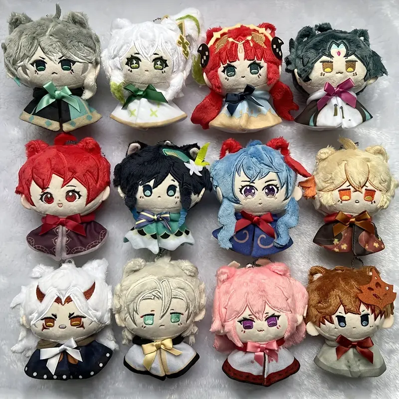 Genshin Impact Plush Doll Raiden Shogun Albedo Venti Tartaglia Xiao ...
