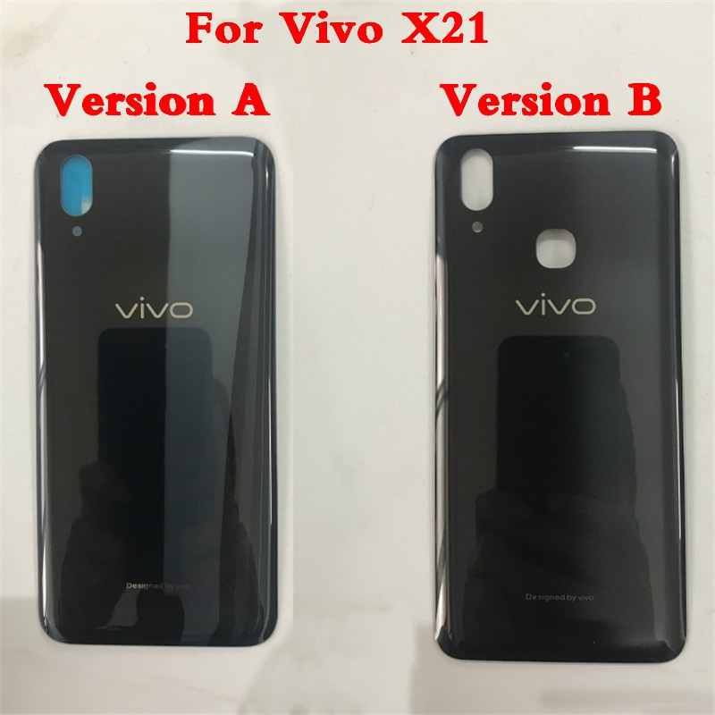 For VIVO X21 X21A Battery Cover Back Glass Case Rear Housing Door For ...