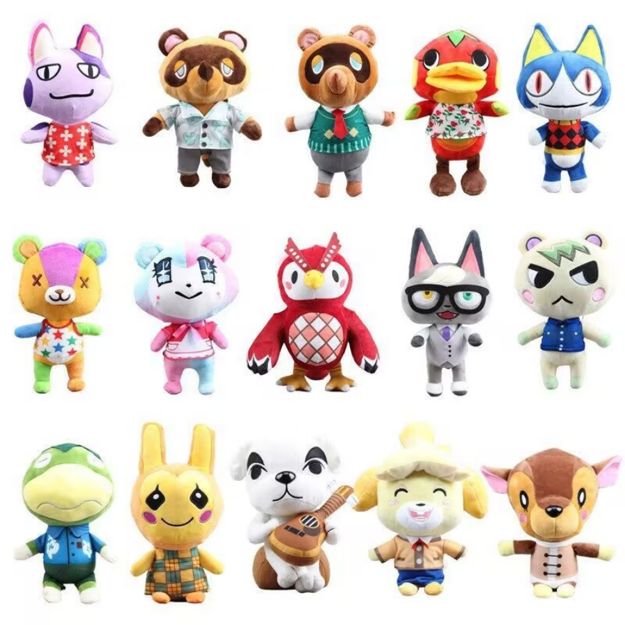 Animal Crossing Plush Toys Animal Forest Plush Dolls Animal Crossing ...