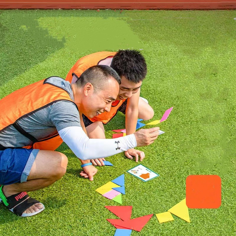 Managing a Tangram Kindergarten Training Intellectual Puzzles Puzzle ...