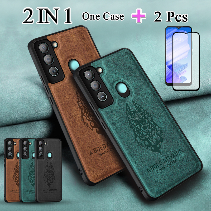 2 IN 1 For Tecno Pop 5 Lte Phone Case TPU Soft Shockproof Case With ...