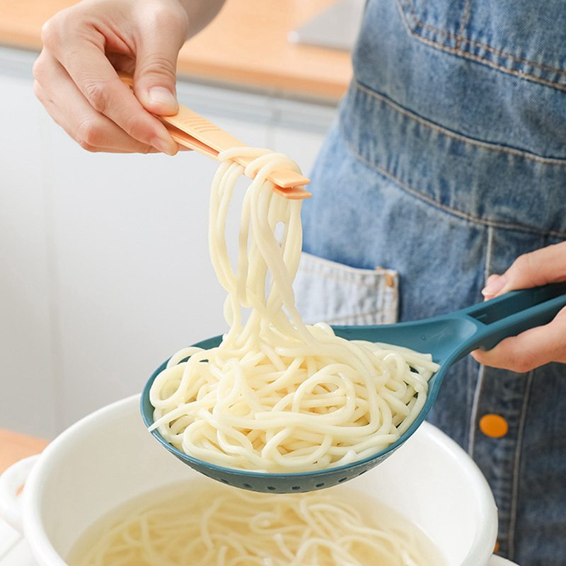 Japanese Big Scoop Colander Spaghetti Eggs Noodles Food Drain Cooking ...