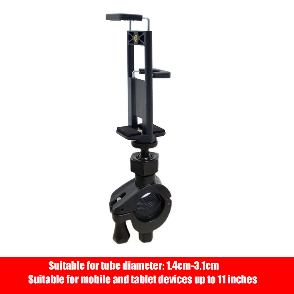 Cell phone live bracket multi-camera clip head tripod tube rod ...