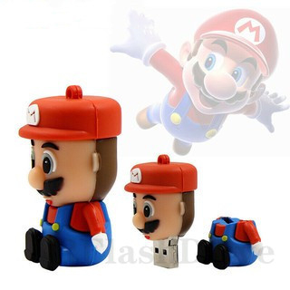 Cartoon Game Cartoon Super Mario Silicone USB2.0 1GB 2GB 4GB 8GB 16GB ...