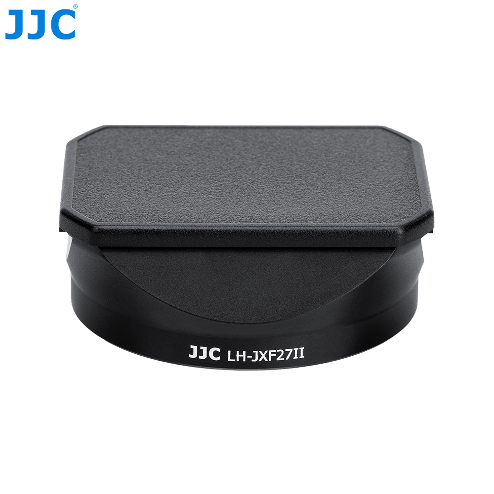 JJC Aluminium Square Lens Hood Replace LH-XF27 for Fujifilm XF 27mm F2.8 R WR & Fujinon XF 27mm ...
