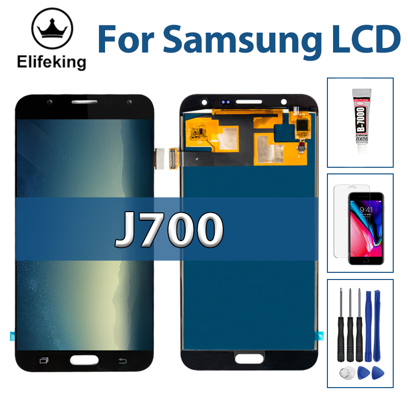 For Samsung Galaxy J7 2015 J700 SM-J700F J700M J700H LCD Display Touch ...