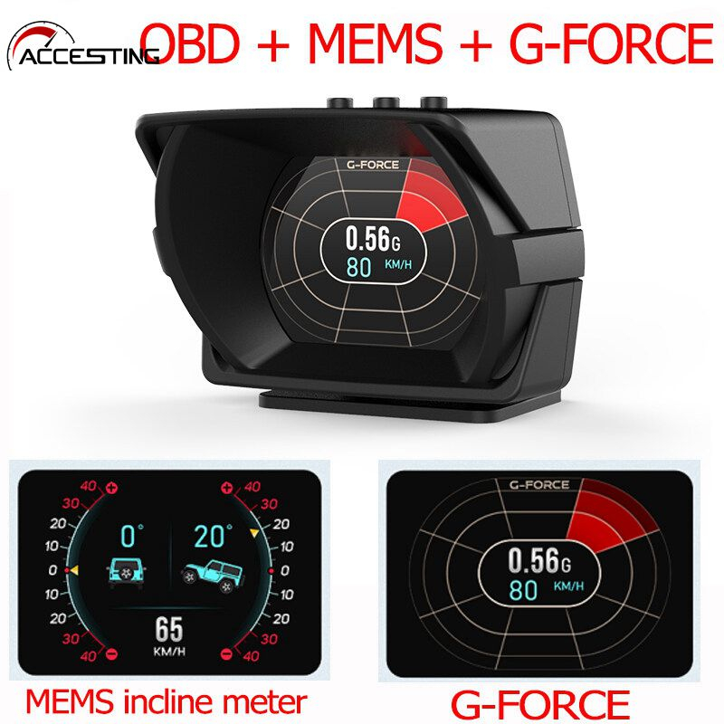 2022 Newest A450 Car On-board Computer 3 IN 1 HUD OBD2 Gauge GPS ...