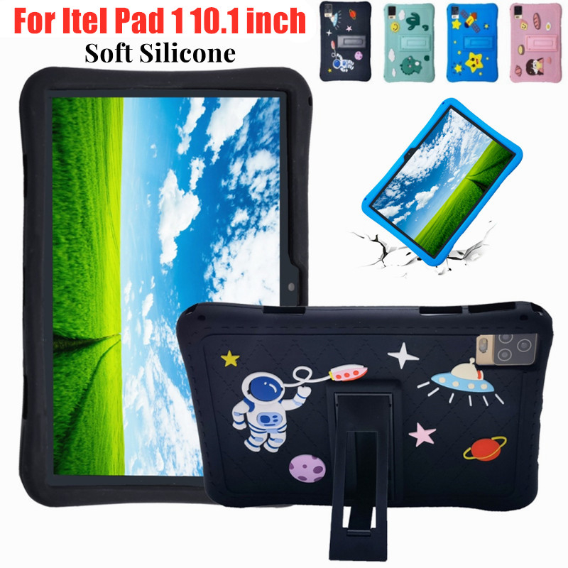 For Itel Pad 1 tablet PC 10.1 inch universal 3D Cartoon Cute Tablet ...