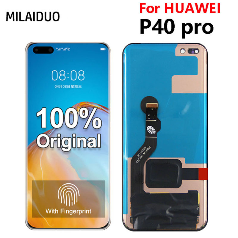 Original LCD For Huawei P40 Pro Lcd Display Touch Screen Digitizer Replacement Parts | Shopee ...