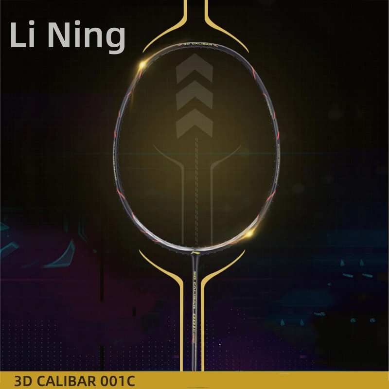 Li Ning 3D CALIBAR 001C(3U) Black Green All Carbon Fiber Badminton ...