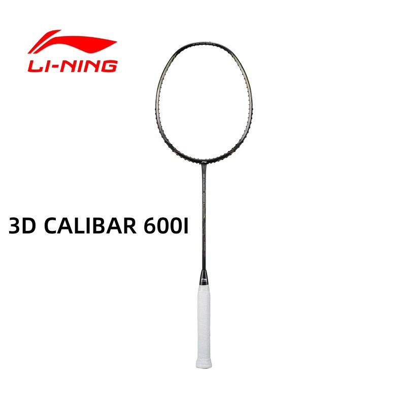 Li Ning 3D CALIBAR 600I（5U）Black All Carbon Fiber Lightweight Badminton ...