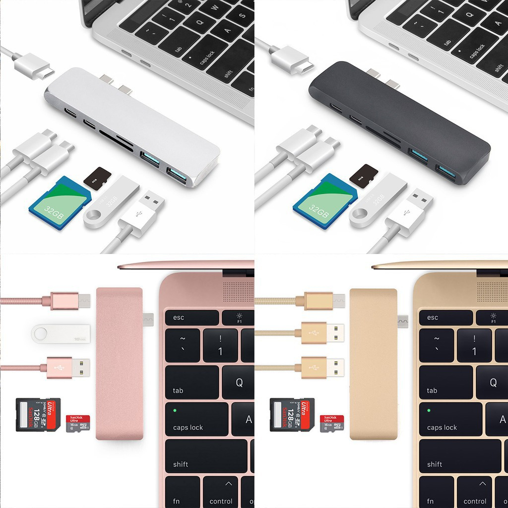 USB C Hub Type C To HDMI Converter for MacBook M1 M2 M3 Chip New Pro ...