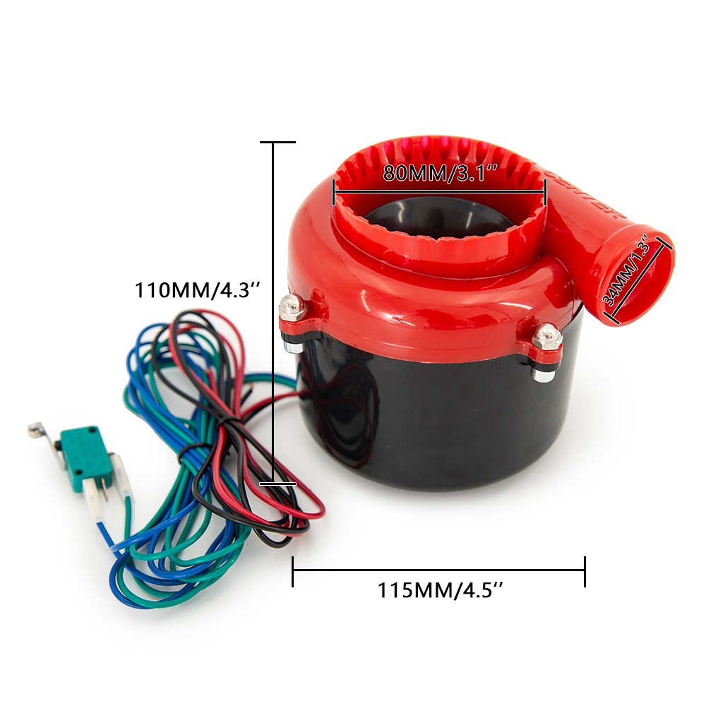 Universal Electronic turbo Car Fake Dump Valve Turbo Blow Off Valve ...