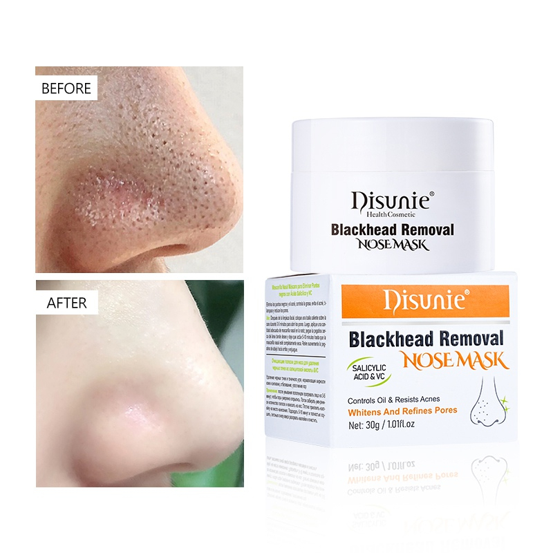 Salicylic Acid Blackhead Removal Nose Mask Oil Control Deep Cleaning ...