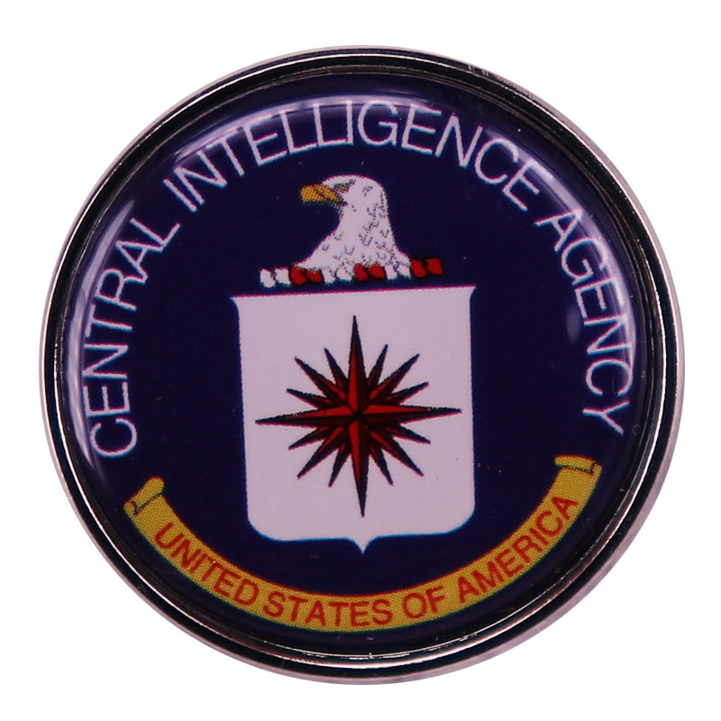 CIA Central Intelligence Agency Logo Enamel Pin | Shopee Philippines