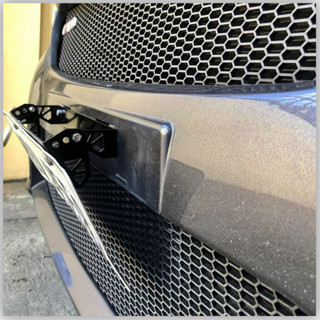 JDMGRAM Alumnum Car Licence Plate Frame Bracket Universal Adjustable ...