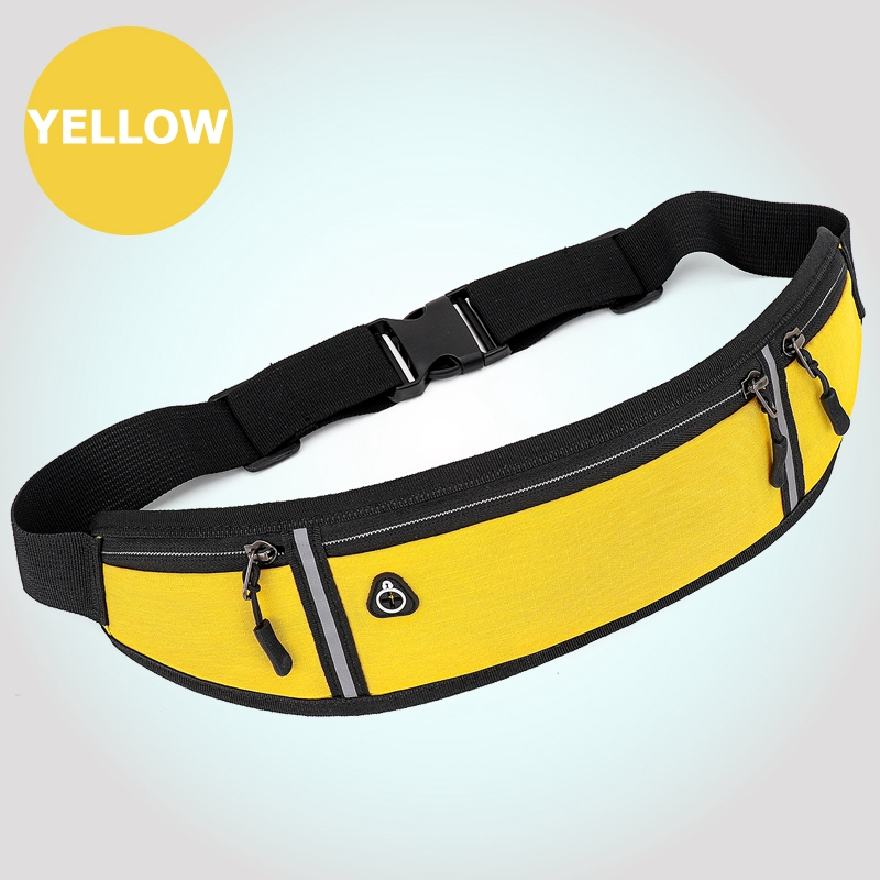 Globetrotter Adjustable Running Pouch Runners Belt Workout Waist Bag ...