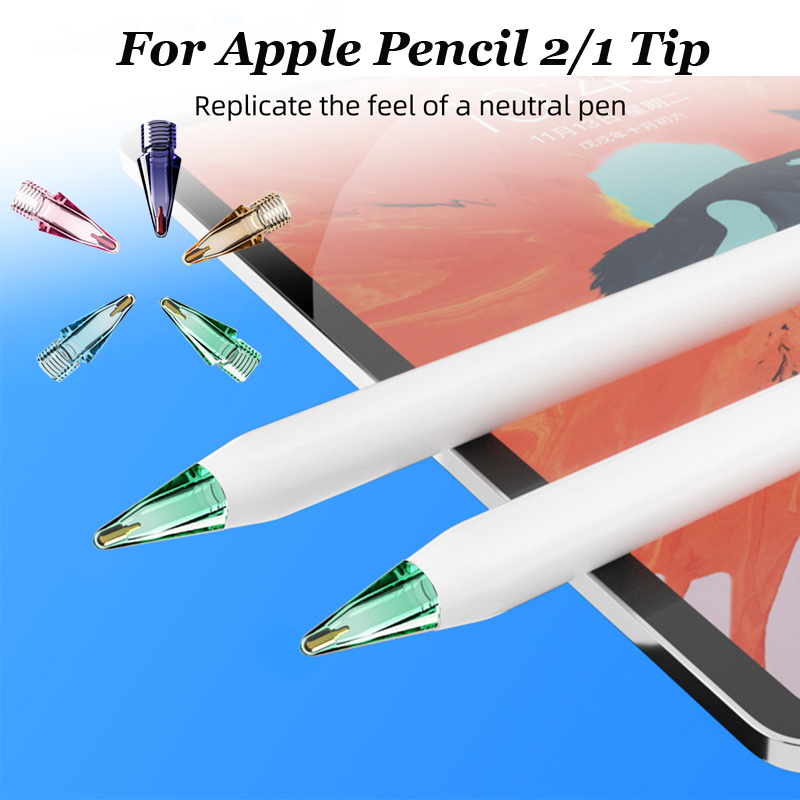Colorful Replacement Tips for Apple Pencil Pro Stylus Pen gen 3 2/1 usb ...