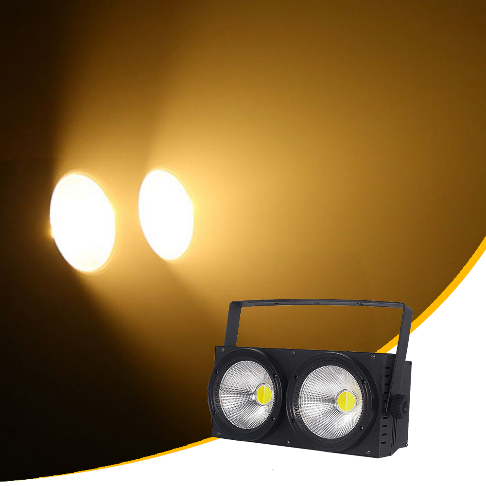 2 Eyes Blinder COB Surface Light 200W White/Warm White Led ParCans For ...