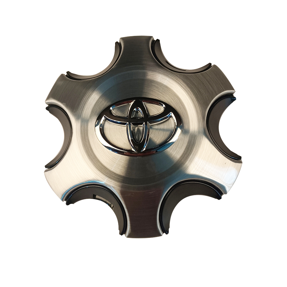 Polished Aluminium 4PCS Car Tire Hub Center Caps For Toyota Fortuner ...