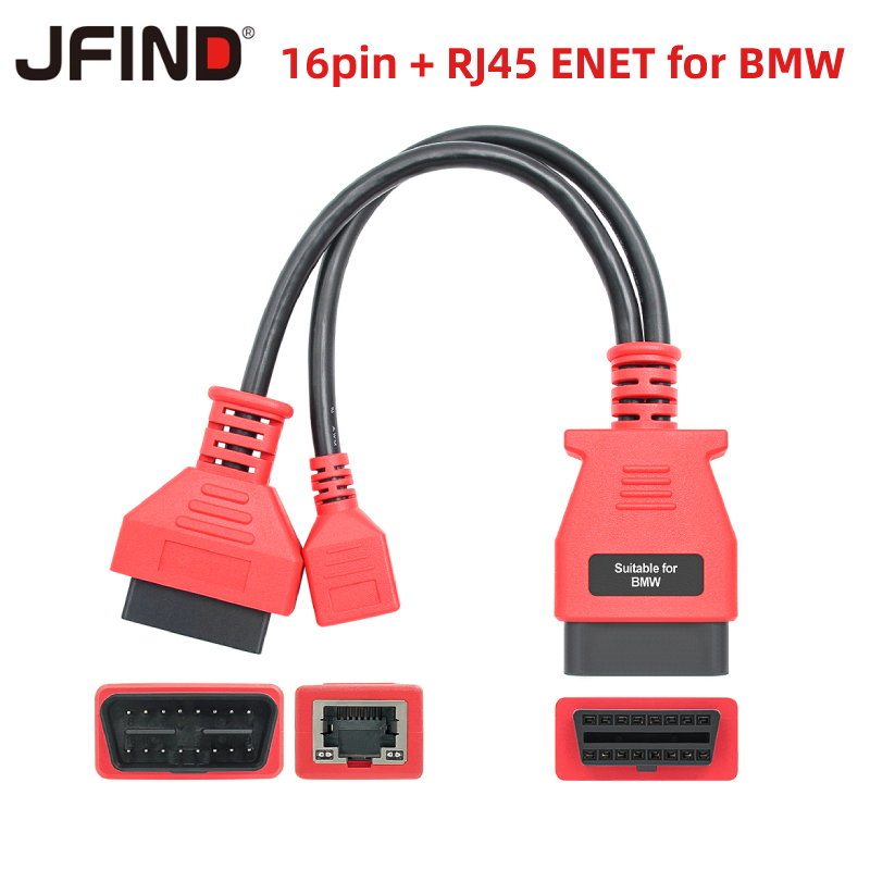 16Pin RJ45 ENET ESYS Port For BMW F Series Ethernet Cable For K DCAN ...